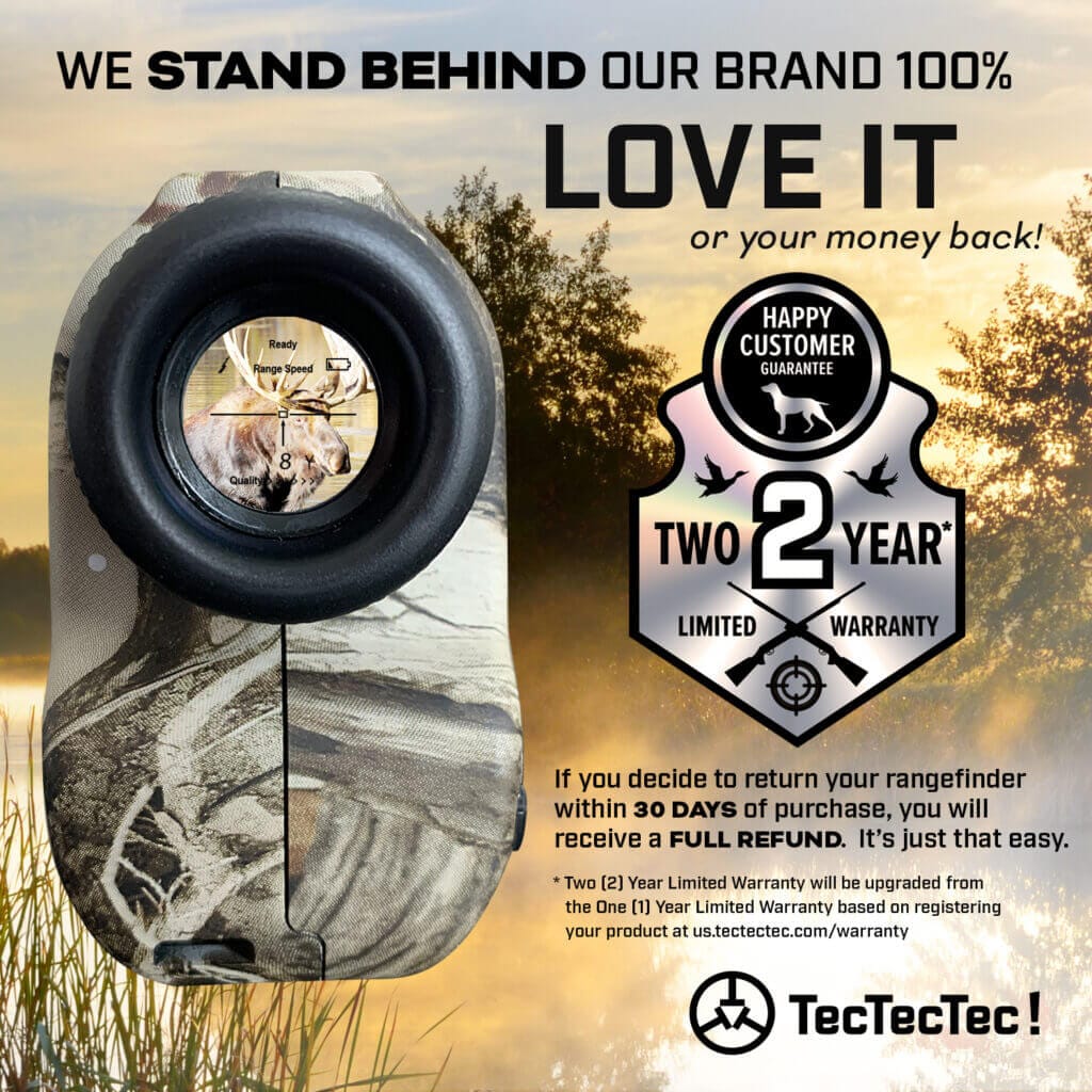 PROWILD Hunting Rangefinder by TecTecTec - 540yd Laser Measurement